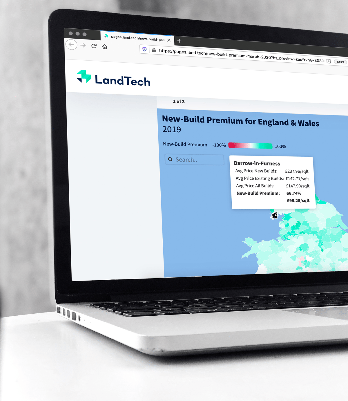 New Build Premium Heatmap